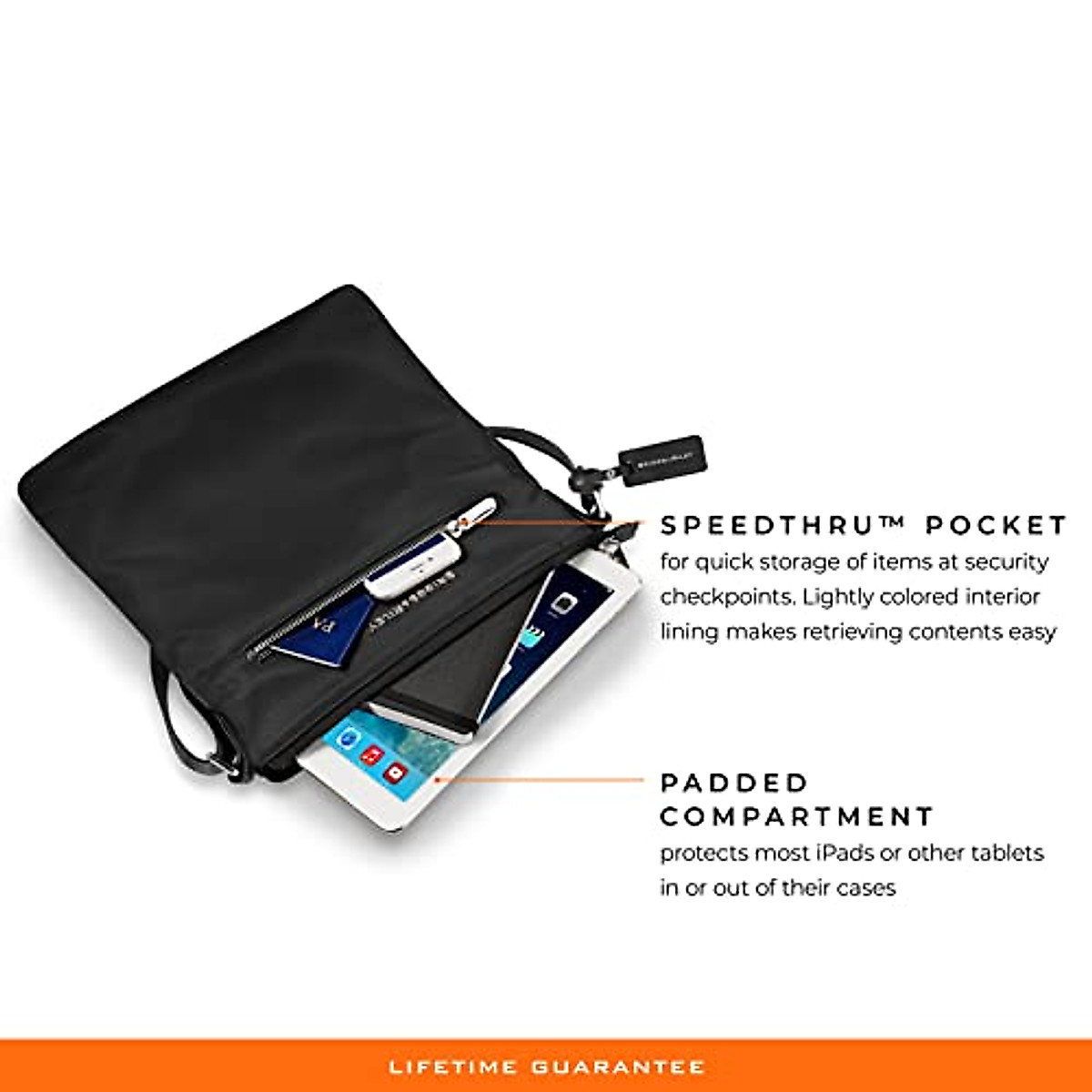 Briggs & Riley Rhapsody-Cross Body Bag, Black, One Size