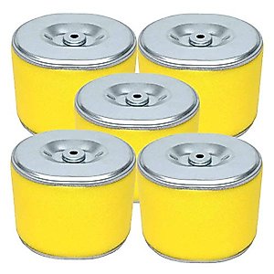 HOODELL 5 Pack 17210-ZE3-505 Air Filter, Professional 17210-ZE3-010 Air Filter with Pre Cleaner, Fit for Honda GX390 13HP GX340 11HP Engine Air Filter