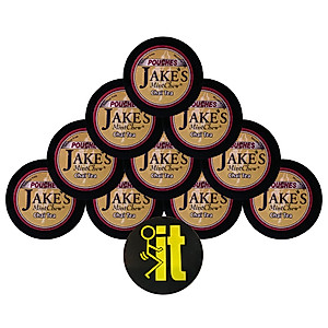 DC Crafts Nation Skin Can Cover FIT Black with 10 Cans Jake's Mint Chew Chai Tea Pouches