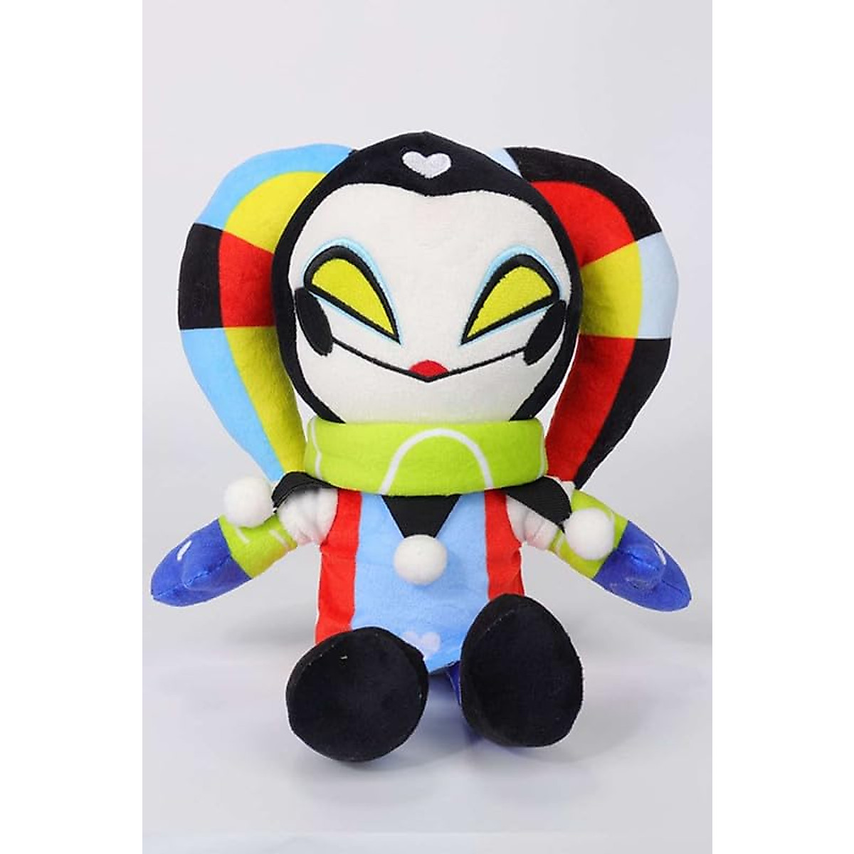 Oumelfs Clown Plush Toy Demon Plush Plushies Figure Stuffed Animal Pink Pig Doll Anime Soft Pillow Kids