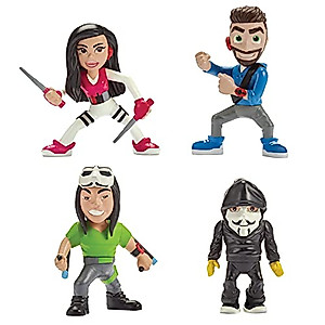 Spy Ninjas Collectible Figure 4-Pack with Vy, Multicolor, (41131)
