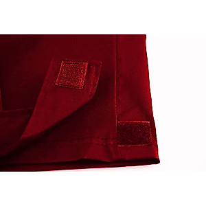 Nutriangee Men's Punk Rock Street Harem Pants, Reflective Technical Hip Hop Jogger Sport Pants Red Large