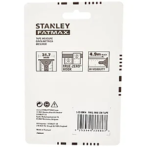 Stanley FatMax Xtreme 5m/16ft Tape Measure, 5-33-886