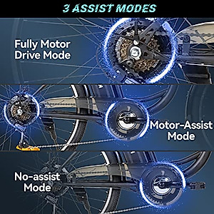 KORNORGE Electric Bike for Adults - 26" City Commuter Ebike, 350W Motor with Removable Battery, Shimano 6-Speed and Dual Shock Absorber, Electric Cruiser Bike with Basket for Female Male. Black