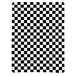 JASMODER Fall Throw Blanket Black White Race Checkered Flag Soft Microfiber Lightweight Cozy Warm Blankets & Throws for Couch Bedroom Living Room