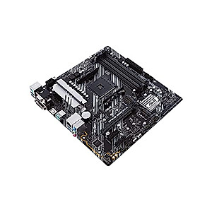 ASUS Prime B550M-A/CSM AMD AM4 (3rd Gen Ryzen™) microATX Commercial Motherboard (PCIe 4.0, ECC Memory, 1Gb LAN, HDMI 2.1/D-Sub, 4K@60HZ, TPM, ASUS Control Center Express)