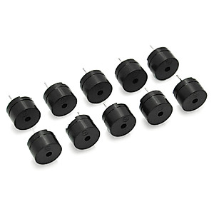 Gikfun 5V 2 Terminals Passive Electronic Buzzer for Arduino (Pack of 10pcs) EK2146