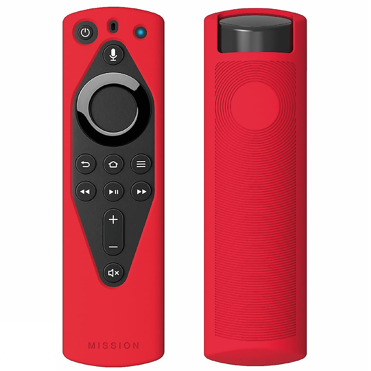 Mission Remote Case for The All-New Fire TV Voice Remote (2018 Version for Fire TV Stick 4K and Fire TV Cube) (Candy Red)