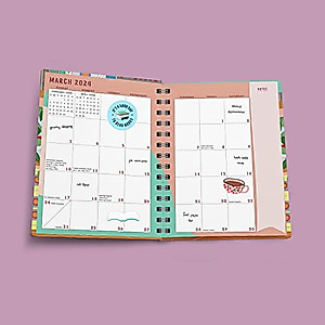 The American Library Association Recommended Reads and 2024 Planner: A 17-Month Book Log and Planner with Weekly Reads, Book Trackers, and More!