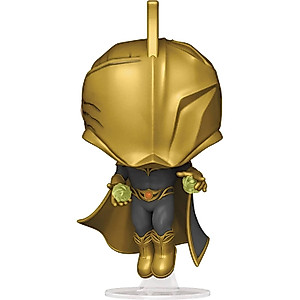 POP DC Heroes: Black Adam - Dr. Fate (Metallic) Funko Vinyl Figure (Bundled with Compatible Box Protector Case), Multicolor, 3.75 inches