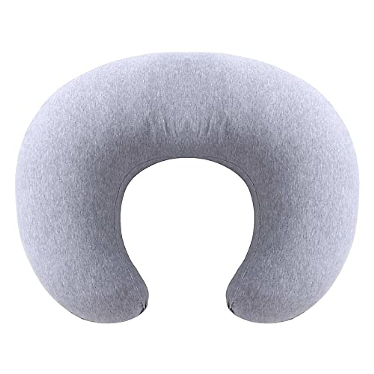 Witeasy Nursing Pillow and Positioner, Bottle Breast Feeding Pillows with Removable Cotton Blend Cover (Solid-Gray)