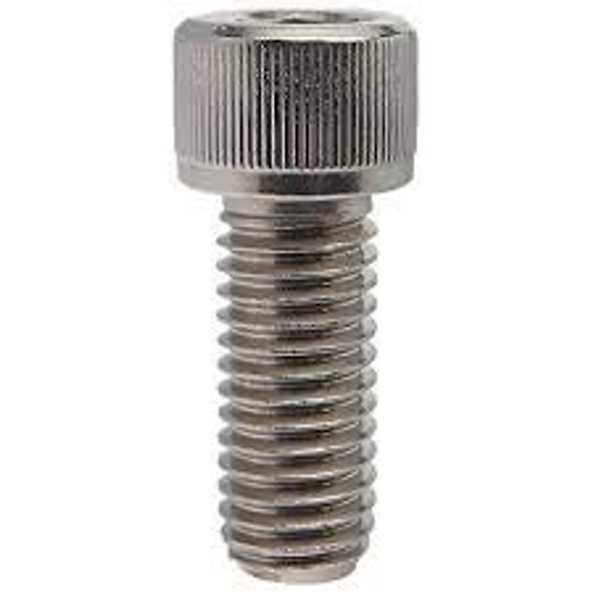 1/4"-20 x 1/4" Socket Head Cap Screw, Allen Socket Drive, 18-8 Stainless Steel, Full Thread, Quantity 25 - by Fastener Depot, LLC