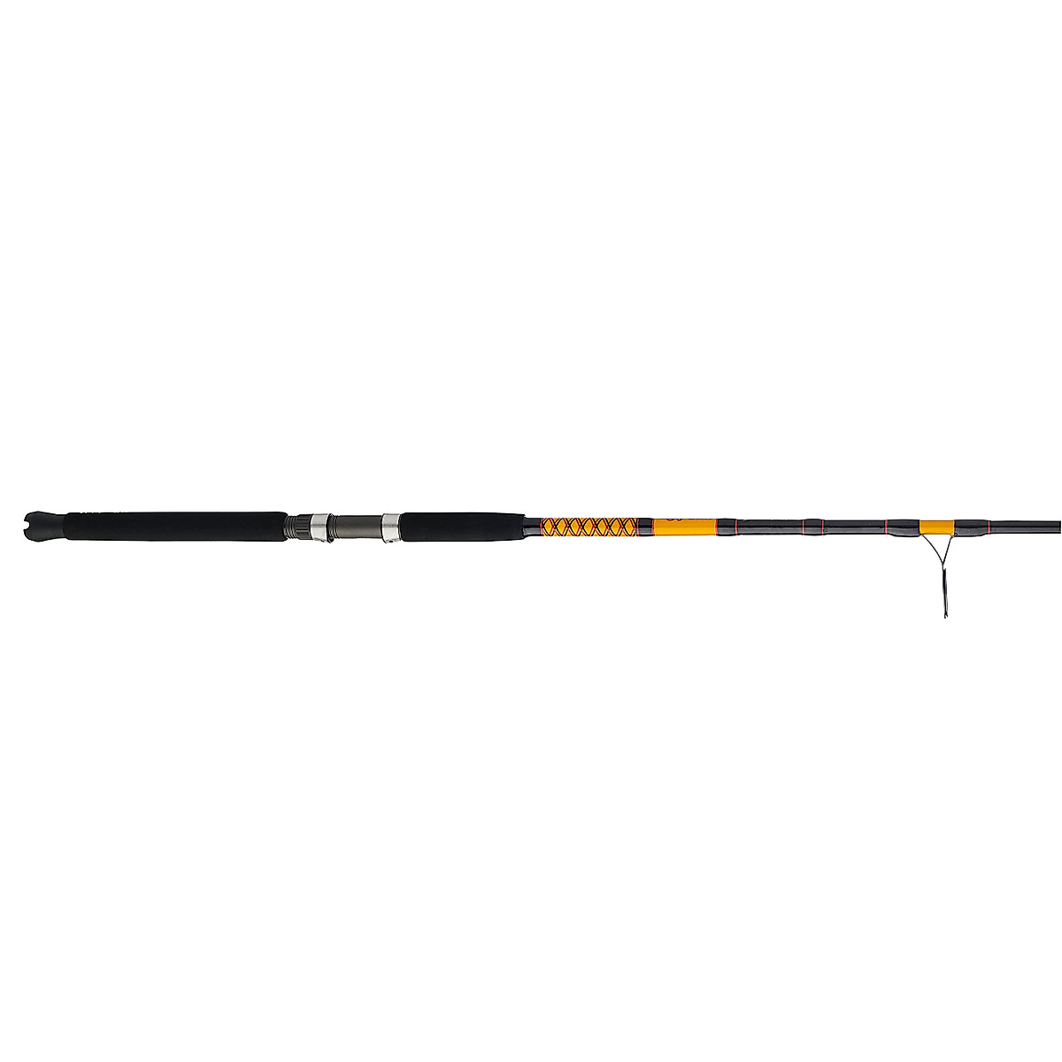 Ugly Stik Bigwater Spinning Fishing Rod, Black/Red/Yellow