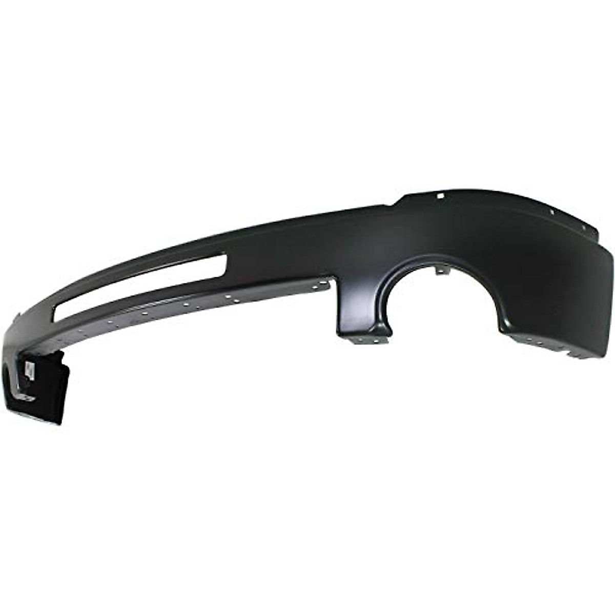 ORTUS UNI Front Bumper Compatible with Denali Crew Cab Hybrid Painted Black Steel 12171713