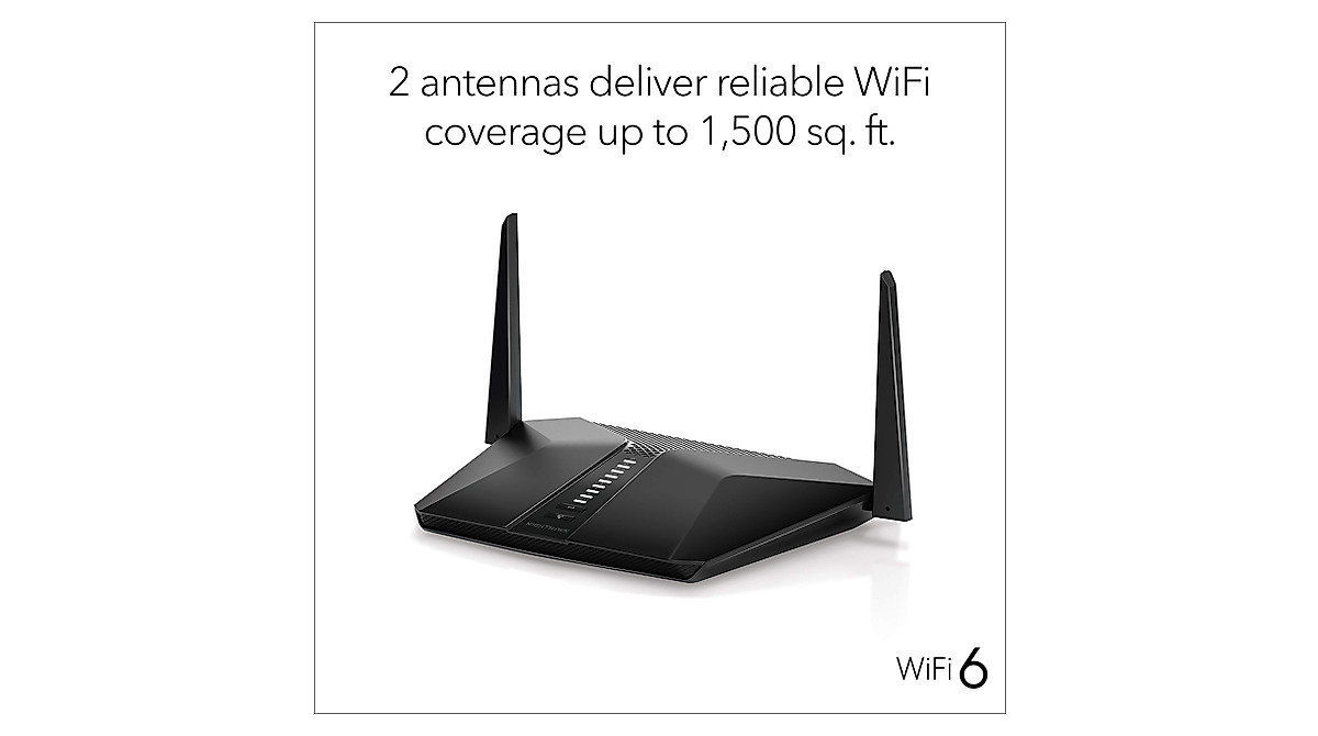 NETGEAR Nighthawk AX4 Wi-Fi 6 Router - Fast Speeds & Wide Coverage