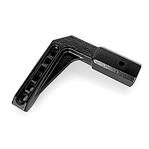 EAZ LIFT Camco 2.5-inch Shank | Modify The Vertical Height of Your Ball Mount | Standard Ball Mount Adaptable | 15,000 lb. Rating (48652),Black