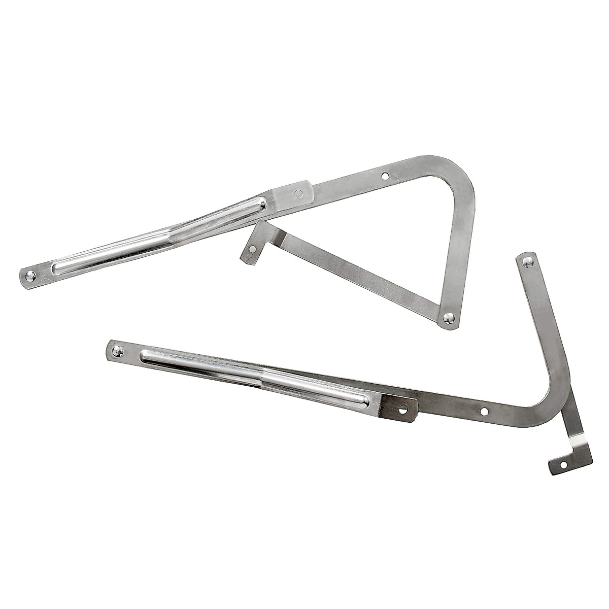Attic Ladder Spreader Hinge Arms Replacement Kit for Werner 55-1 2006 and Older - (Pair)