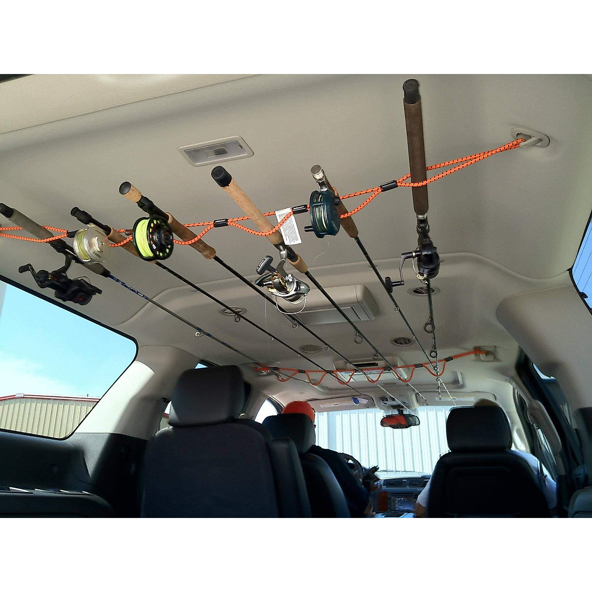 Loop Rope Hunter Pack| Bungee Cord Tie Down System | Adjustable Cargo Strap | Knot Free | Truck, RV, ATV, Camping, Outdoor Accessory | Loop, Clip & Go Includes 3', 4', 5' Ropes, & 6 Loop Clips