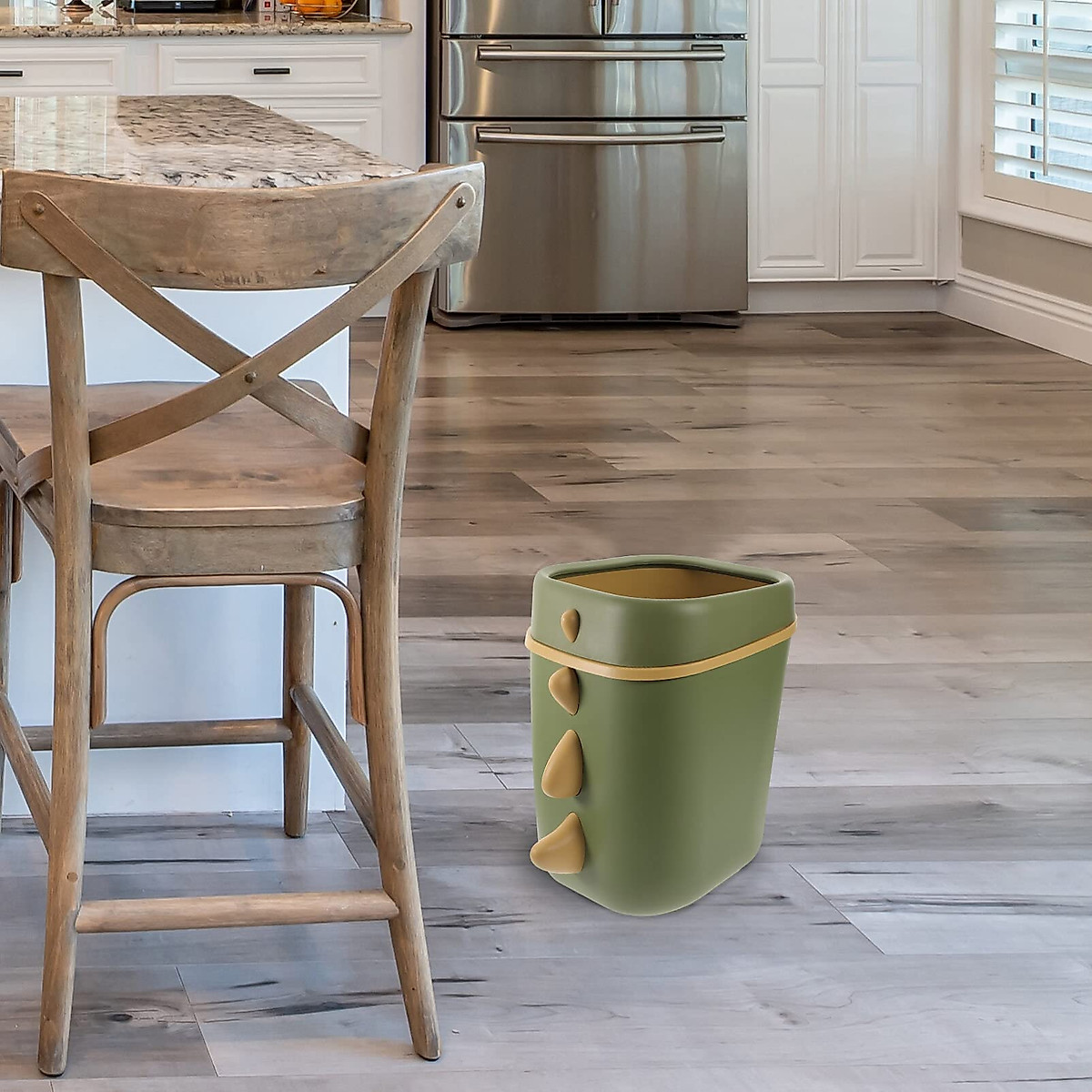 VANZACK Cartoon Trash Can Creative Dinosaur Garbage Basket Dinosaur Desktop Storage Bucket