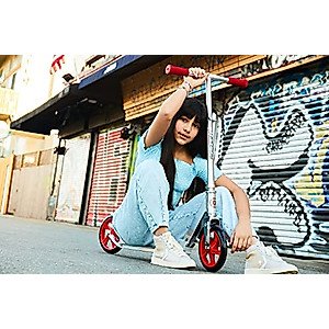 Razor A5 LUX Kick Scooter - Red - FFP , 38.6 Inch