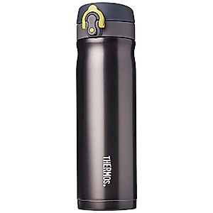 Thermos Direct Drink Flask, Charcoal, 470 ml