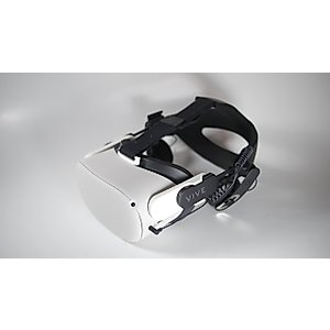 FrankenQuest 2 Adapter Kit for Oculus Quest 2 to Vive Deluxe Audio Strap (Undercut White)