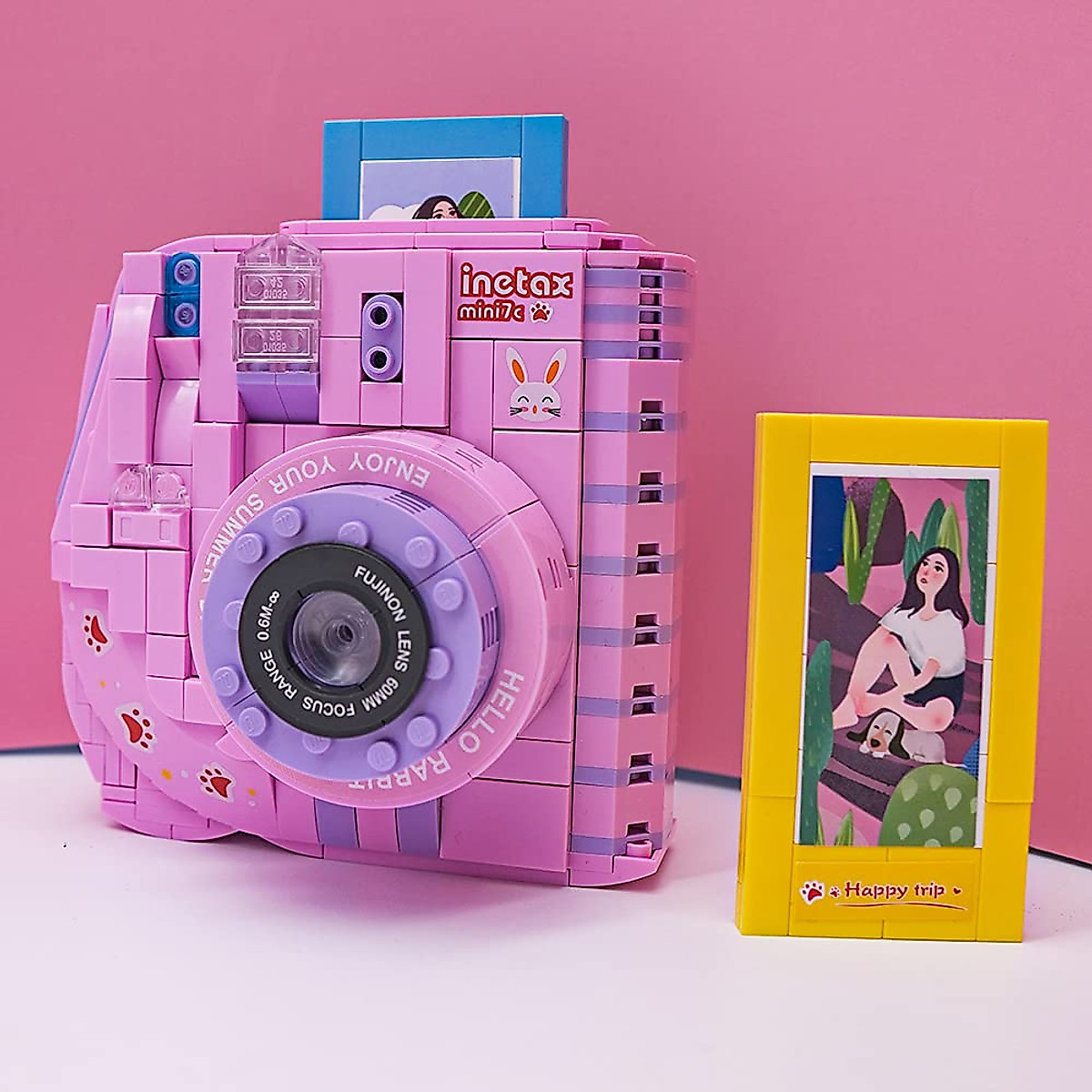 NC Uvini Building Blocks Camera, DIY STEM Toys, Building Construction Brick Set Best Gift for Kids, Teens or Adult 628pcs