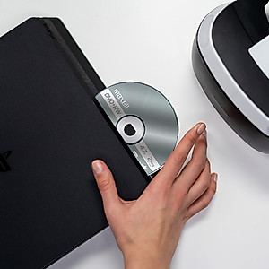 Maxell 634045 DVD-RW Blank Disc - Rewritable 4.7 Gb with Slim Jewel Case, 120min & Max Up to 4x, Superior Archival Life Digital Storage Playback & Up to 1000 Rewrite - 5 Pack