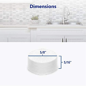 Replacement Pads for Leak Stop Valve for Reverse Osmosis and Under Sink Water Filtration System – Replacement Discs for Automatic Water Shut-Off Tool for Filter – Express Water