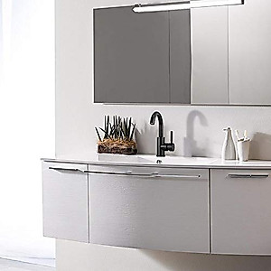 Bar Sink Faucet Matte Black GAPPO Bathroom Faucet Stainless Steel Farmhouse Lavatory Sink Faucet Mixer Small Kitchen Faucet