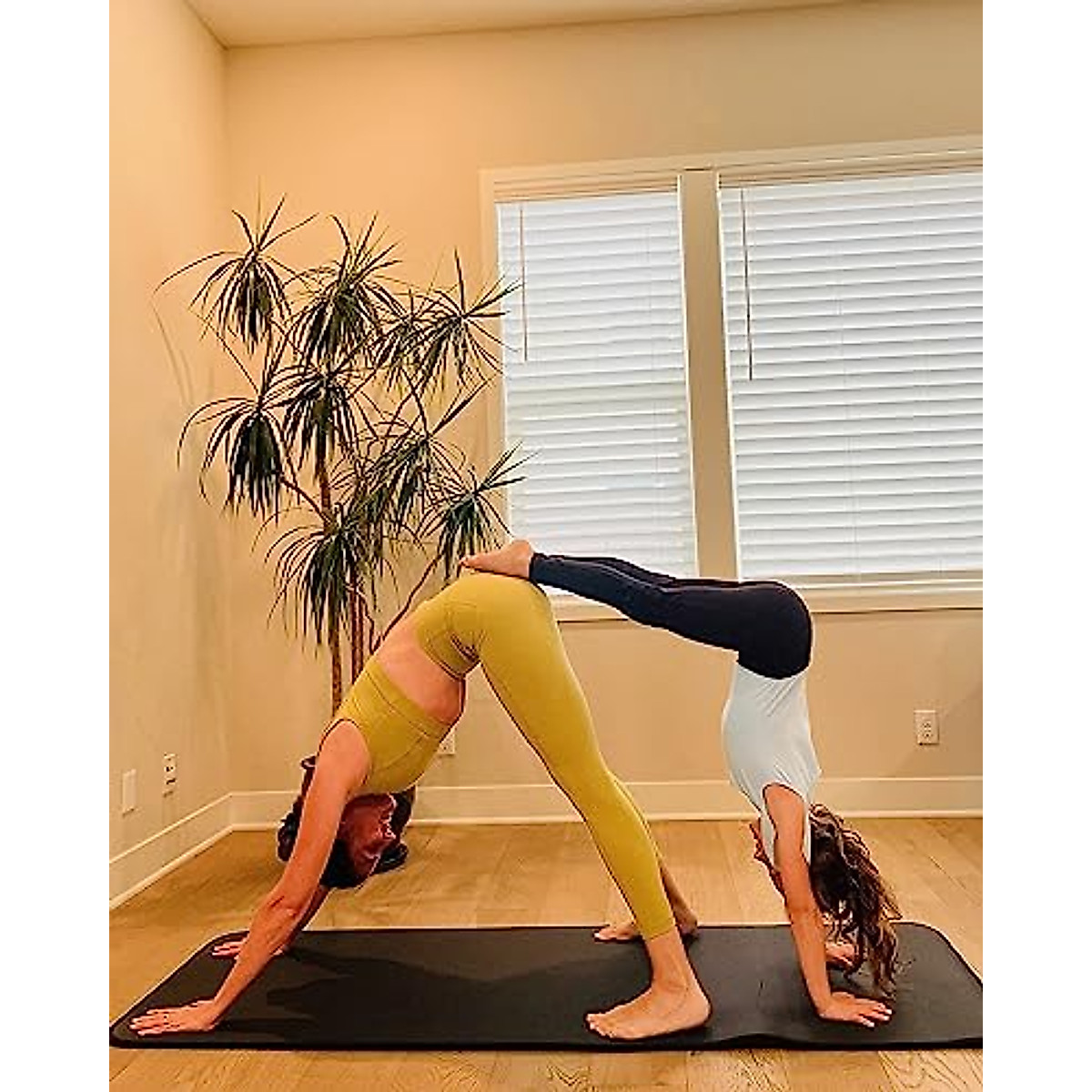 Stelle Girls Athletic Active Dance Tight Legging Pants with Pockets for Running Yoga Workout (Black (2 Side Pocket), 8-9 Years)