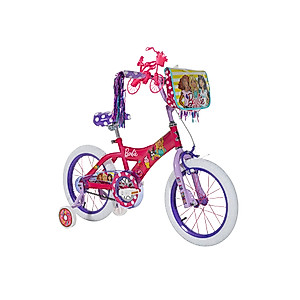 Dynacraft Barbie Sweets 16" Kids Bike - Sweet Design, Sturdy Build, Easy Assembly - Ideal for Young Riders Learning to Ride