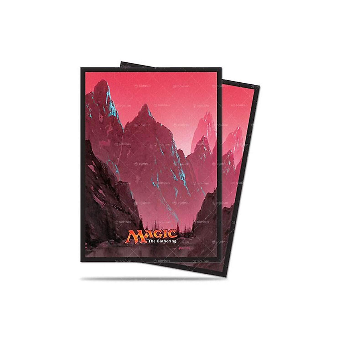 Ultra PRO 86457 Magic: the Gathering "Mana 5" Mountain Standard Deck Protector (80 ct.)