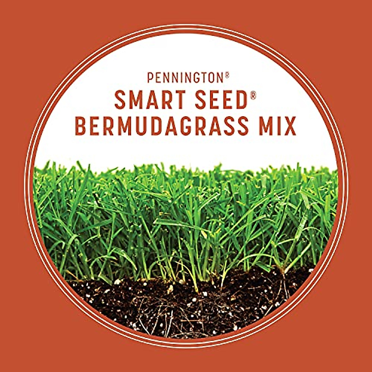 Pennington Smart Seed Bermudagrass Mix with 2x faster results 8.75 LB