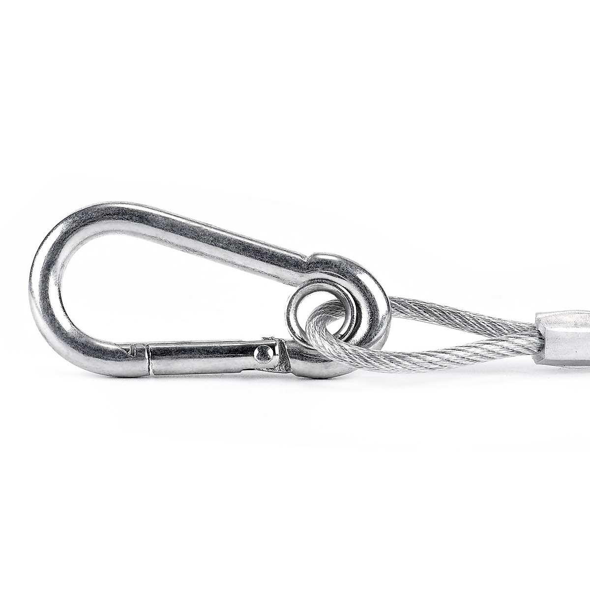 MFL. Stage Lights Safety Cables 110 lb Load Duty 31.5'' Stainless Steel Security Rope for Party Lights DJ Light Stage Lighting, Pack of 10