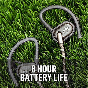 House of Marley Uprise: Wireless Earphones with Microphone, Bluetooth Connectivity, 8 Hours of Playtime, and Sustainable Materials (Teal)