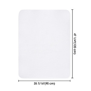 Yescom Office Chair Mat for Hardwood Floor 36"x48" Clear Rectangle Desk PVC Floor Protector for Home Office 1.5mm Thickness 48"x36" Computer Chair Mat