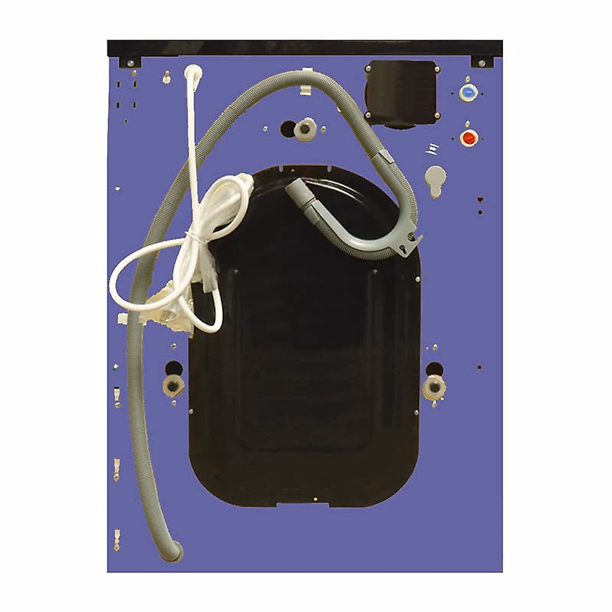 Equator Ver3 1.9 cf Combo Washer Vented/Ventless Dry-Color Coded Display (Periwinkle/Black)