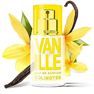SOLINOTES Vanilla Perfume for Women - Eau De Parfum | Delicate Floral and Soothing Scent - Made in France - Vegan - 0.5 fl.oz