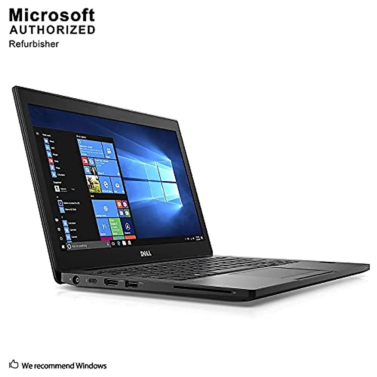 Dell Latitude 7280 12.5 Inch Business Laptop, Intel Core i5-7300U up to 3.5GHz, 16G DDR4, 512G SSD, HDMI, Windows 10 Pro 64 Bit Multi-Language Support English/French/Spanish(Renewed)