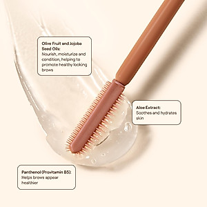 Live Tinted Huebrow Clear Eyebrow Setting Gel: Strong and Flexible Clear Brow Gel, Easy Application, 0.45oz / 12.3mL