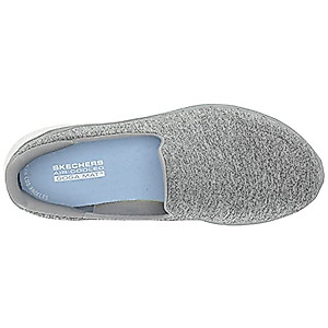 Skechers Women's GO Walk 6-Grand Horizon Sneaker, Gray, 8 Wide