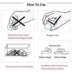 AjMaGP 10 Pack AG10 389A LR1130 LR54 L1131 SR1130 1.5v Button Cell Coin Battery