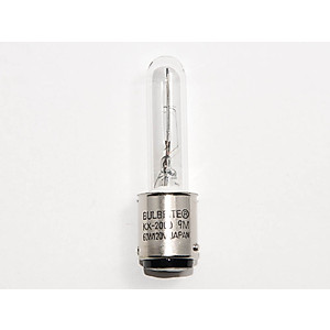 Bulbrite KX60CL/DC Double-Contact Bayonet Base (BA15D) Light Bulb, 1-Pack, Clear