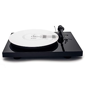 Hudson Hi-Fi Turntable Mat with Cartridge & Needle Alignment Tool- 12"x2mm PVC, Anti-Slip, Anti-Vibration, Enhances Sound Quality- LP Vinyl Calibration Plate, Protect Vinyl- Stylish Design- Born in NY