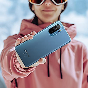 Ulefone Note 13P Unlocked Cell Phones, 4GB + 64GB, 6.5'' FHD+ Screen, 20MP Dual Rear Camera +16MP Front Camera, 8-core Processor, Dual Sim 4G Smartphone, 3-Card Slot Design, NFC, Android 11- Blue