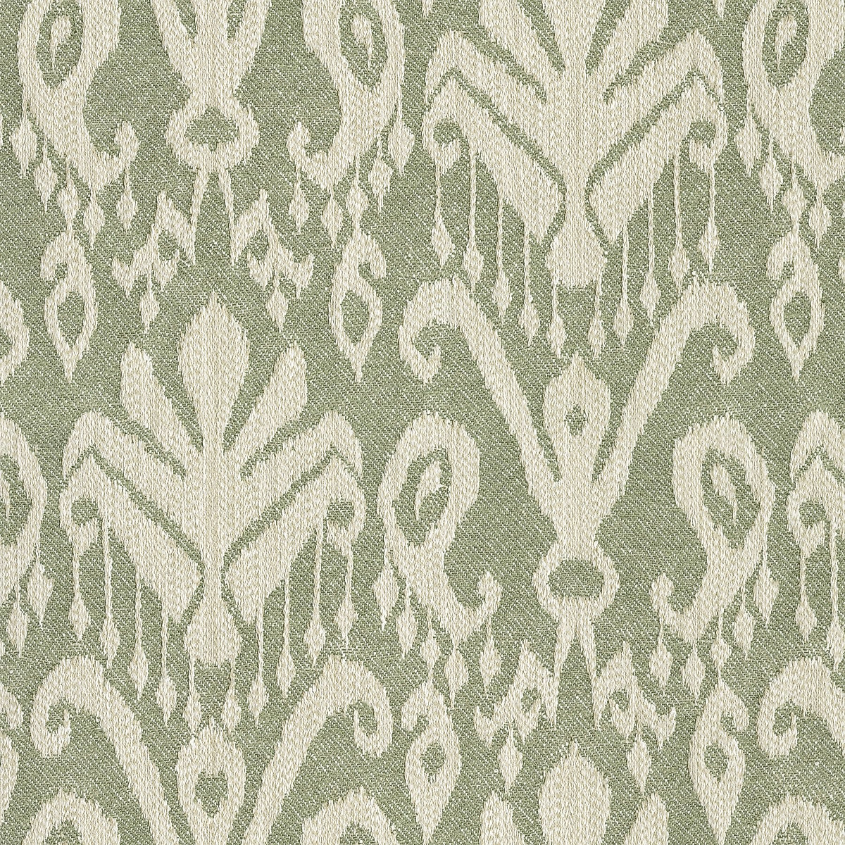 Surface Style Printed Polyester Blend Heavy Weight Fabric by The Yard, Upholstery and Home Décor, Oeko-TEX Certified, 54" Wide, (Ikat Wanderlust, Sage) 54 Inches