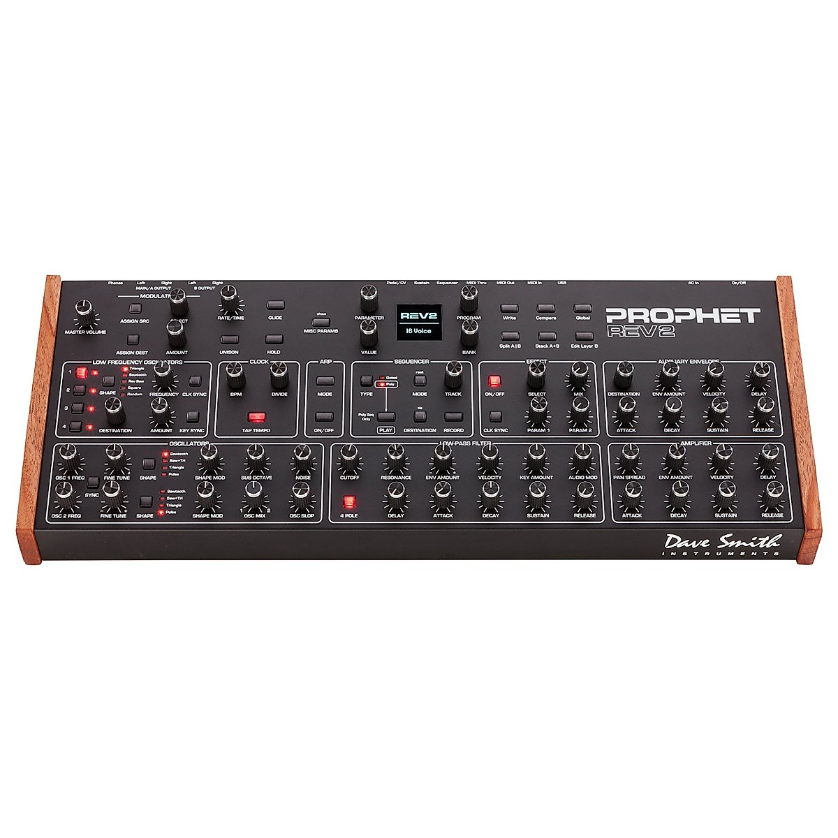 Dave Smith Instruments Prophet Rev2 16-Voice Polyphonic Analog Synthesizer Module