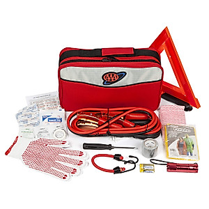 Lifeline 4285AAA AAA Approved Roadside Kit, Emergency Traveler Kit (103 Pieces)
