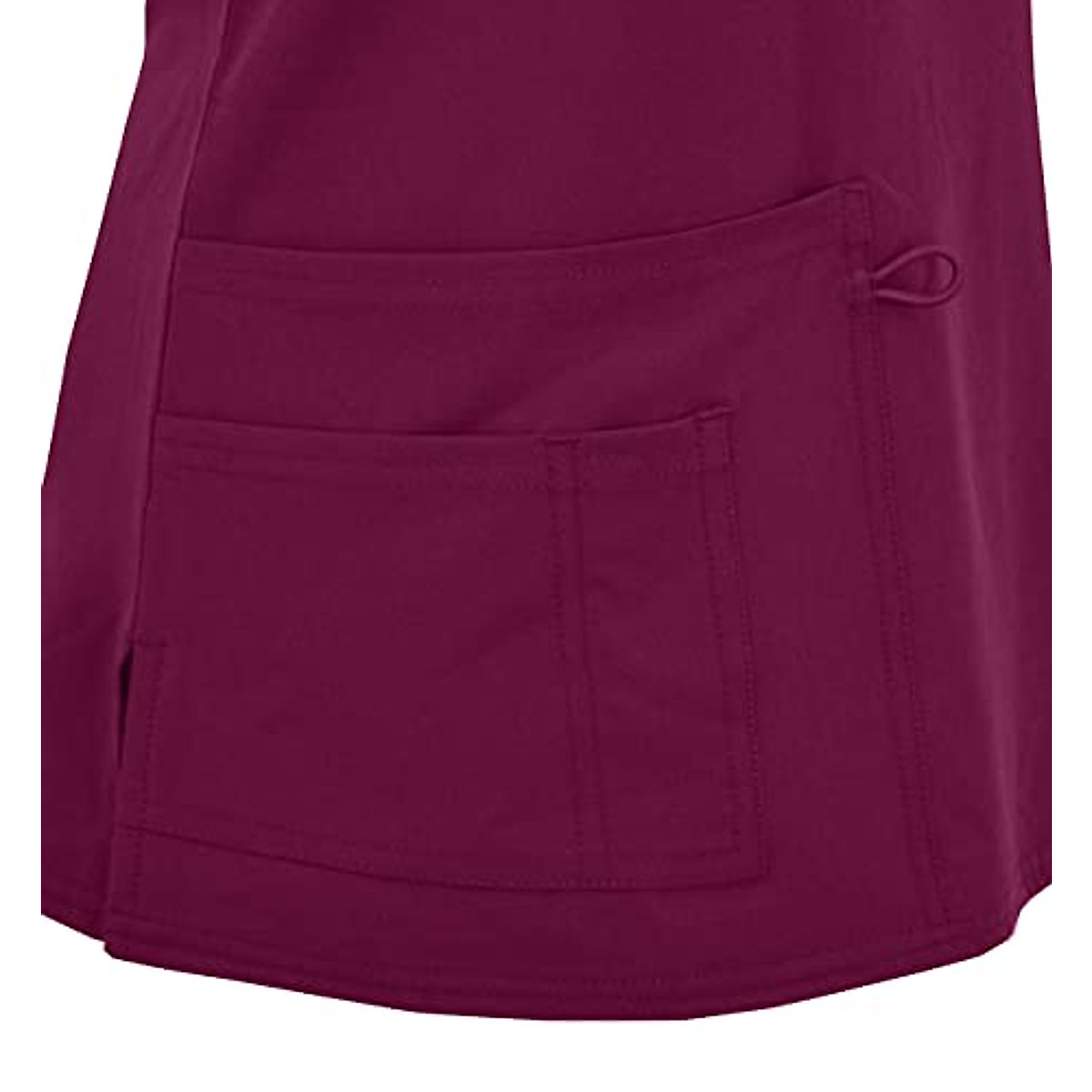 GT Performance Women Medical Nursing Scrub Top GT 4FLEX-Berry/Wine-Medium